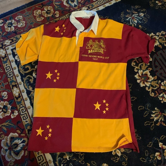 Mad Dogs Hong Kong | Shirts | Mad Dog Hong Kong Vintage Rugby Shirt ...